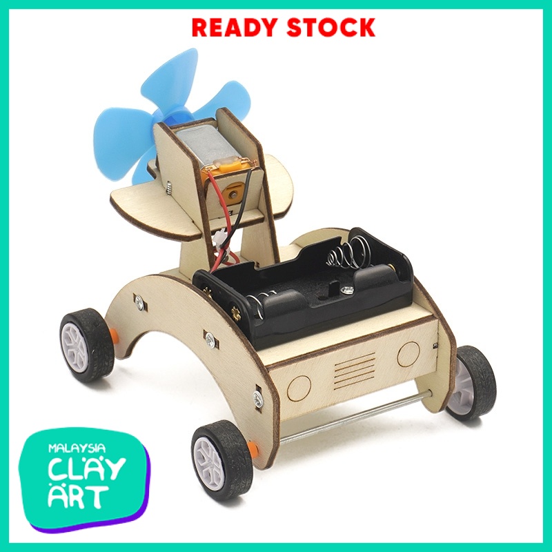 Windmill Car DIY Puzzle Pack STEM Toy | Science Education Set with ...