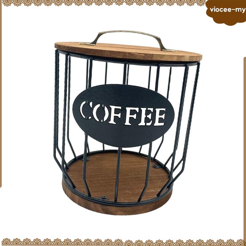 [VioceeMY] Coffee Holder Coffee Bar Accessories Coffee Capsule Cages ...