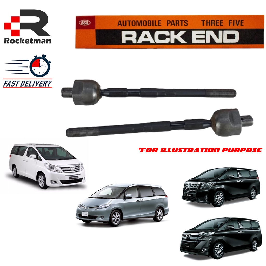 THREE FIVE RACK END (2PCS) TOYOTA ESTIMA ACR50 2007-2014 ALPHARD ...