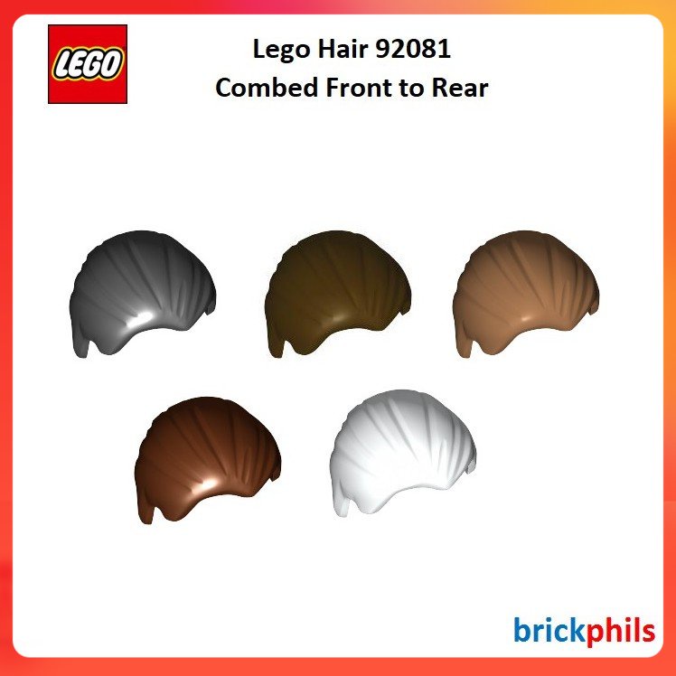 Lego Hair 92081 Combed Front to Rear | Shopee Malaysia
