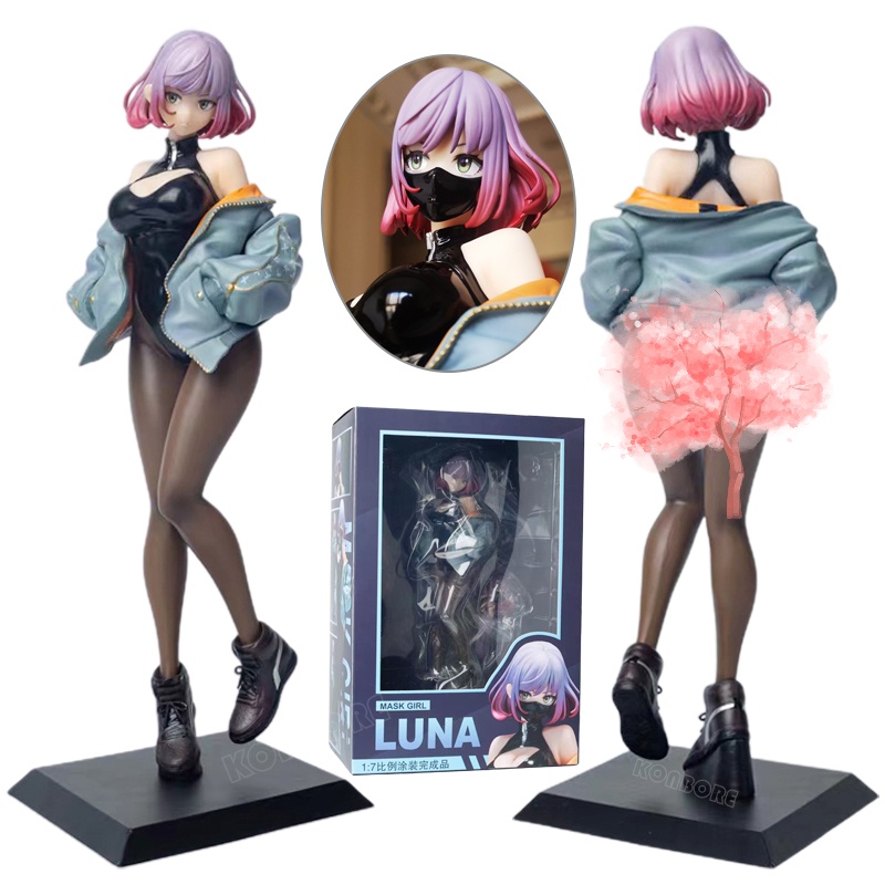 24cm Astrum Design Luna Illustration By Yd Anime Girl Figure Luna Mask Girl Sexy Action Figure