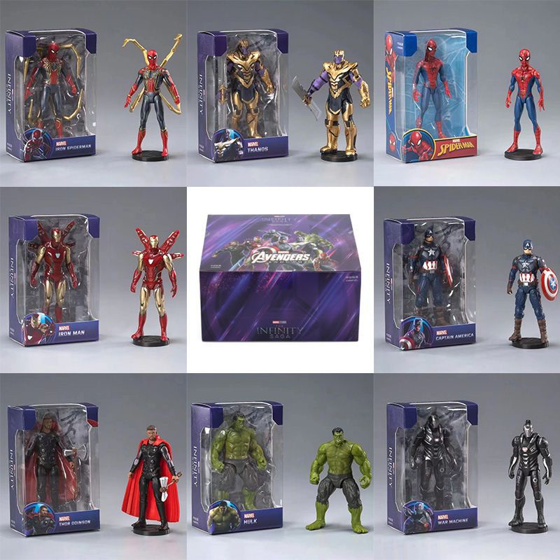 The Avengers Iron Man Spider-Man God of Thundermk Captain America War ...