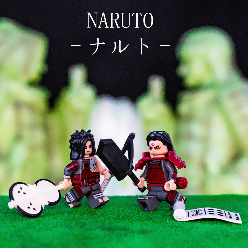 Uzumaki Uchiha Madara Obito Senju Hashirama Building Blocks Toys For ...