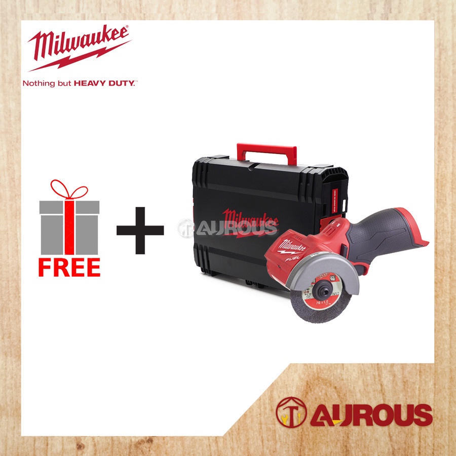 MILWAUKEE M12 FUEL SUB COMPACT MULTI MATERIAL CUT OFF TOOL M12 FCOT-0X ...