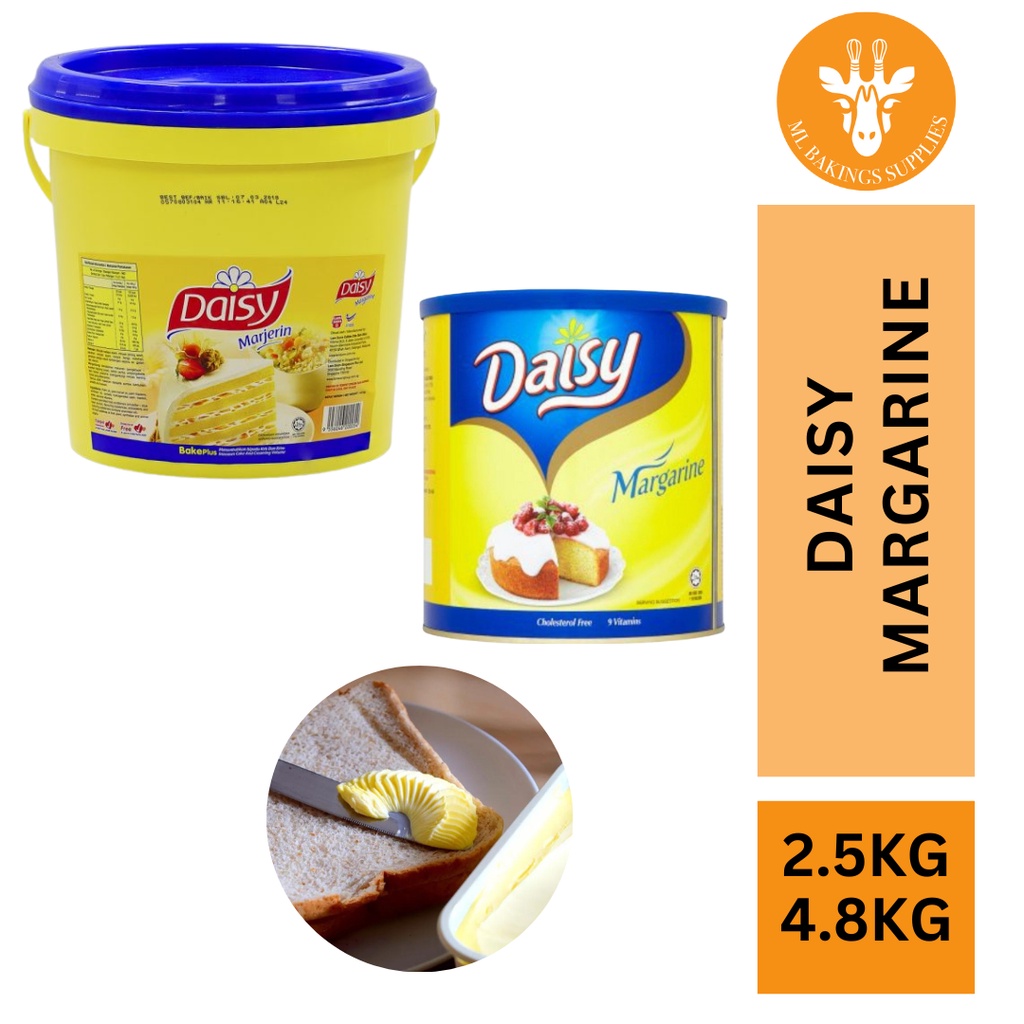 [READY STOCK] Daisy Margarine / Daisy Marjerin / Halal / 2.5KG/ 4.8KG ...