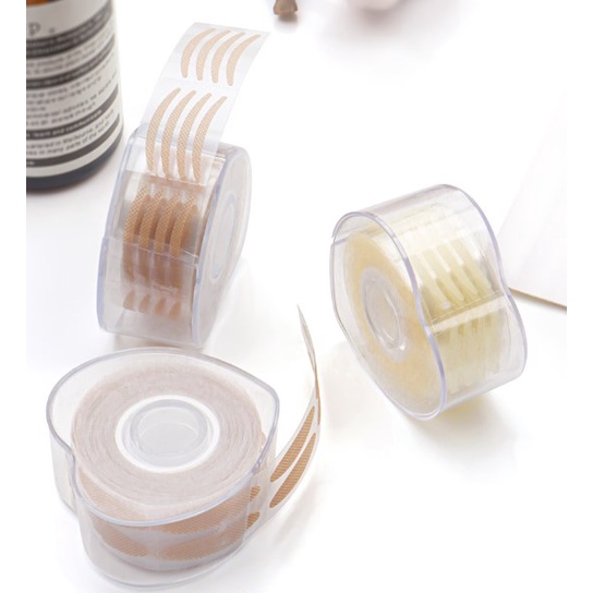 600pcs Double Eyelid Tape Clear Gray Eyelid Stripe Invisible Big Eyes Double Fold Eyelid Sticker ...