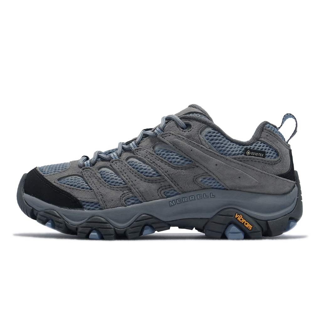Merrell Outdoor Shoes Moab 3 GTX Gray Blue Women's Hiking Genuine ...