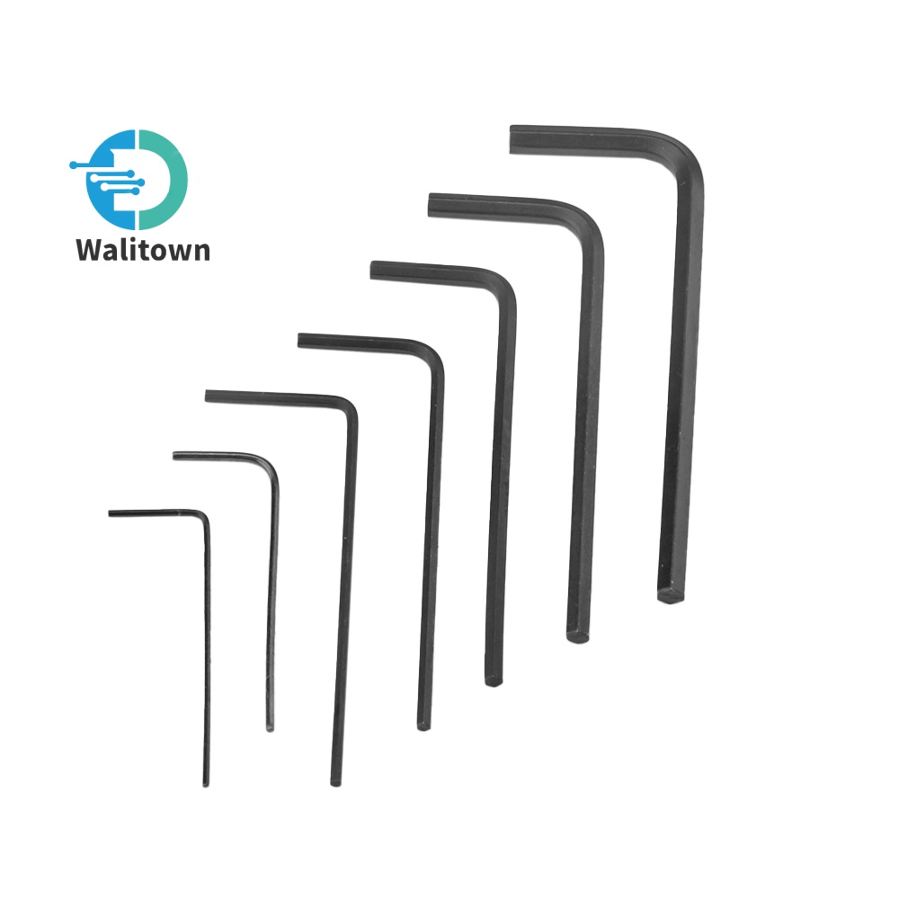7PCS Mini Hexagon Hex Allen Key Set Wrench Screwdriver Tool Kit 0.7-3mm ...