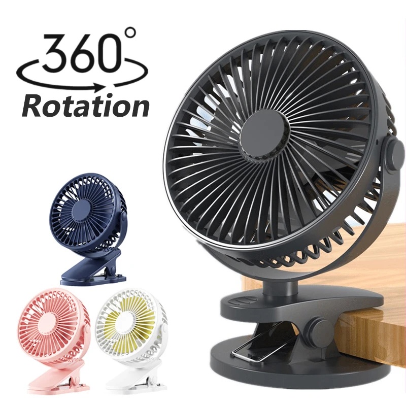 Rotatable Adjustable Rotatable 3 Speed Mini Portable Cooler Fans With ...