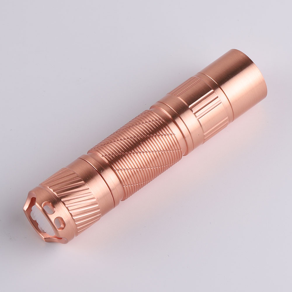 copper Convoy T3 flashlight, AA 14500 13 groups, 519A high CRI R9080 ...
