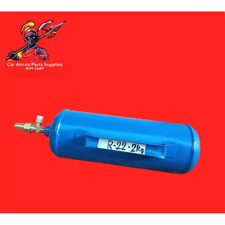 AIRCON TANK R22 2KG Car Aircon Parts Supplies Quality For Refill Freon ...