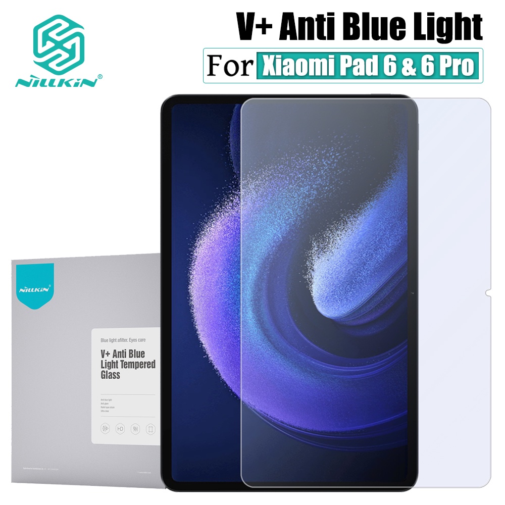 NILLKIN V+ Anti Blue Tempered Glass For Xiaomi Pad 6 Pro / Pad 6 HD ...