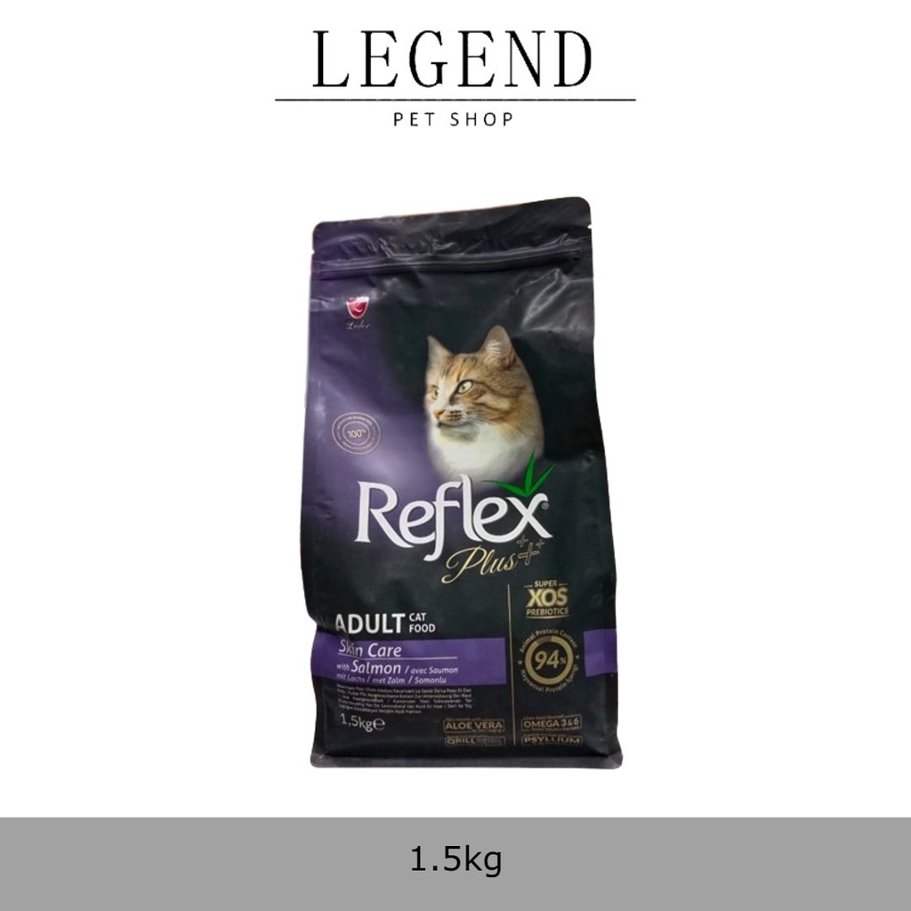 Reflex Plus Skin Care Salmon Adult Cat Food-1.5kg | Shopee Malaysia