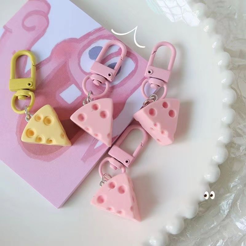 Cheese Keychain Jewelry Pendant Student Sweet Pendant | Shopee Malaysia