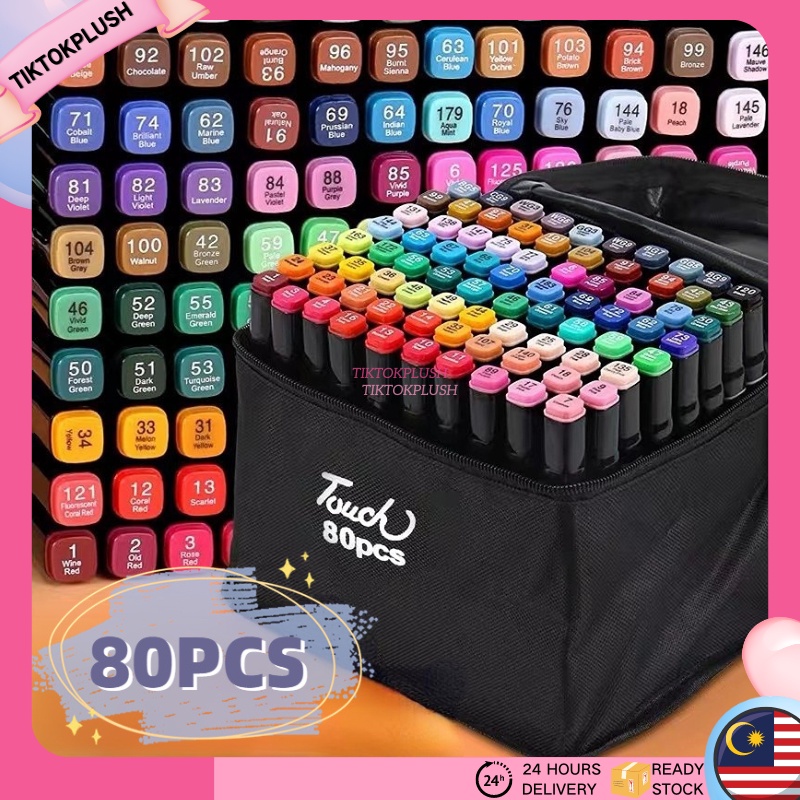 168Colors Painting Markers Manga Sketching Markers Art School Supplies ...