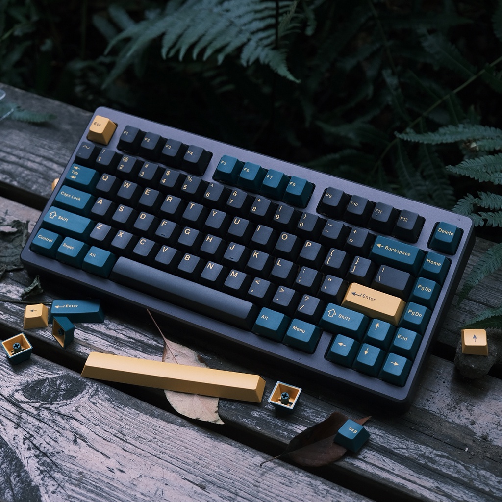 Akko Cherry Original PBT/ABS Personalized 184 Key Mechanical Keyboard ...