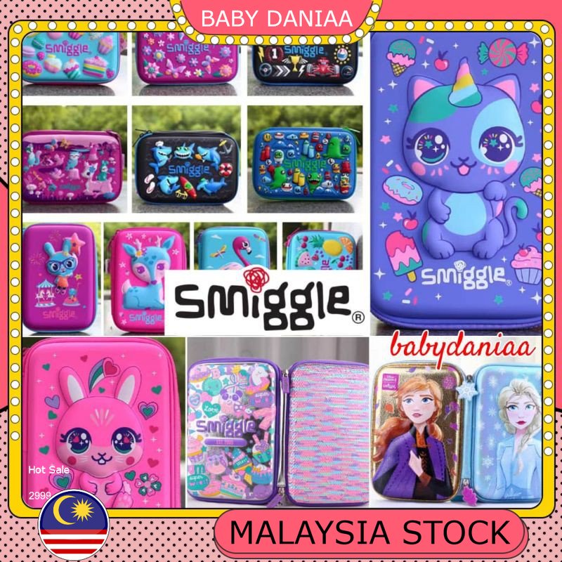 💯% ORIGINAL Smiggle Pencil Case Ready Stock | Shopee Malaysia