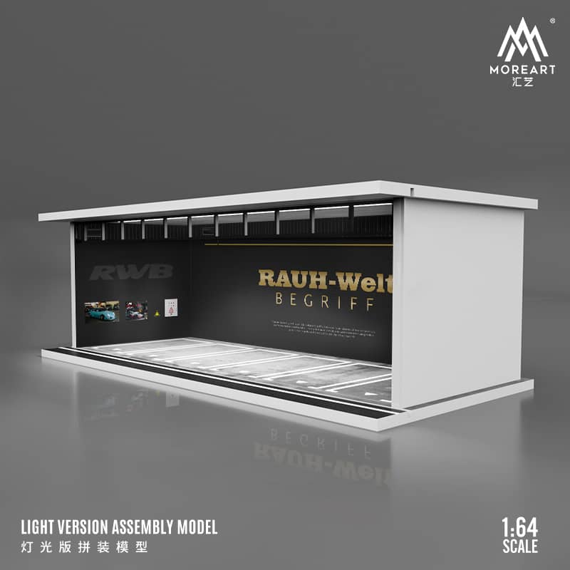 MOREART 1/64 DIORAMA GARAGE RWB | Shopee Malaysia