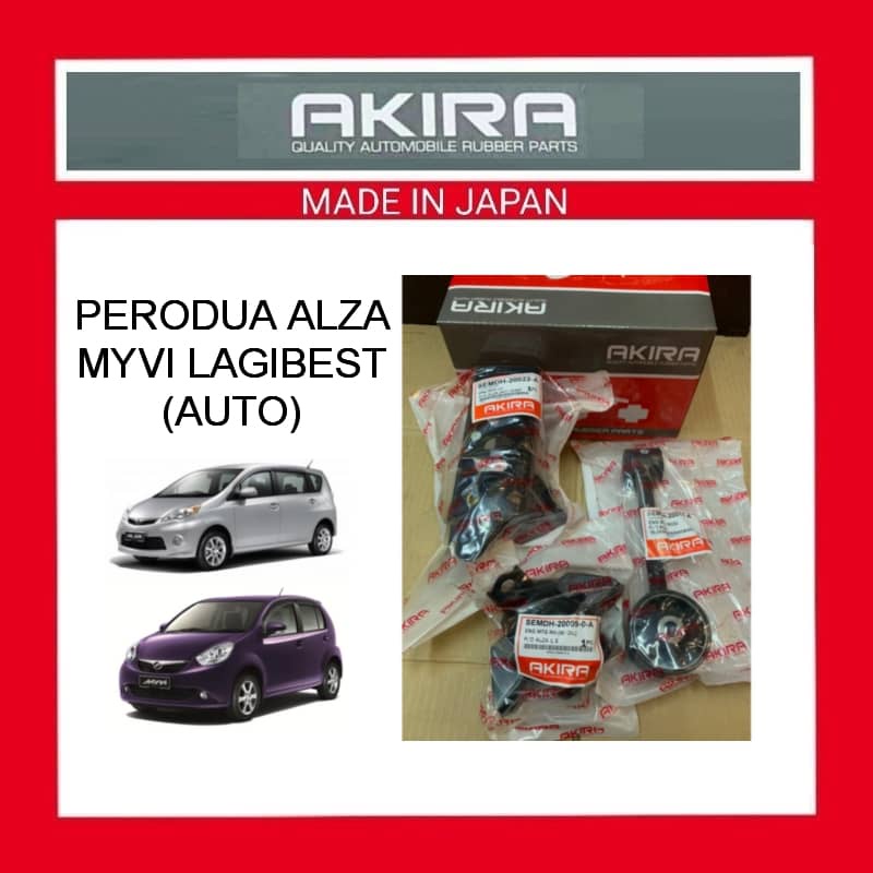 Akira Engine Mounting Set Perodua Alza (AT) / Myvi Lagi Best 1.5 (AT ...