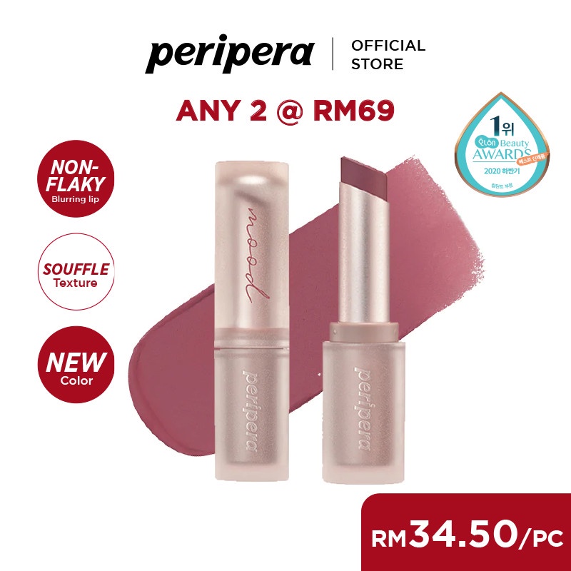PERIPERA Ink Mood Matte Stick [15 Colors to Choose] | Shopee Malaysia