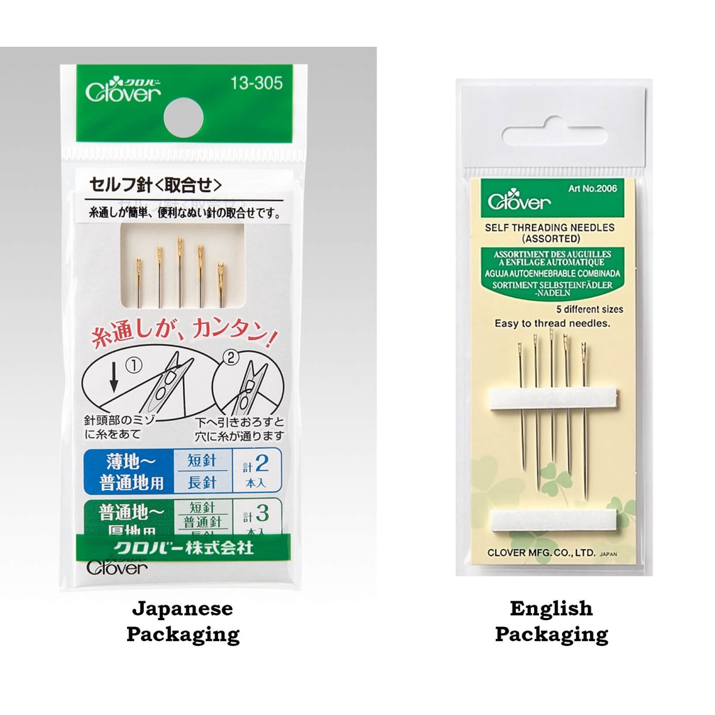 Clover Self Threading Needles | Shopee Malaysia
