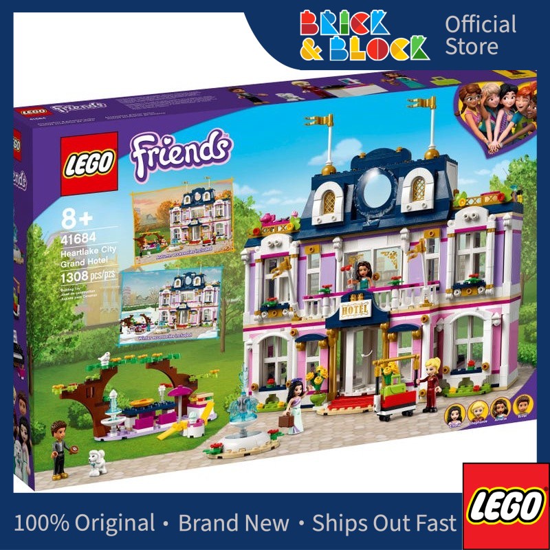 LEGO 41684 Heartlake City Grand Hotel | LEGO Friends | Shopee Malaysia