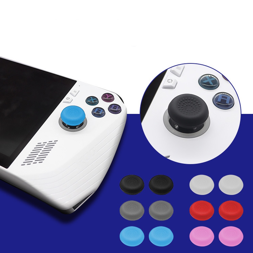 Thumb Grip Caps For ROG Ally Silicone Thumbsticks Grips Caps Rocker ...