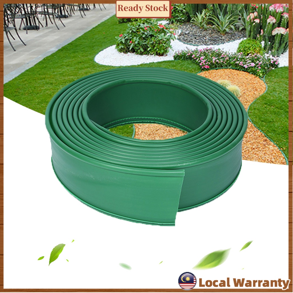 【Ready Stock】5m 10m Landscape Edging Lawn Landscaping Garden Edging ...