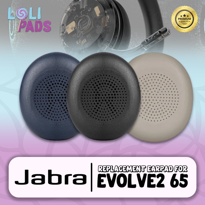 Jabra Evolve2 65 Ear Cushion Foam / Leather Foam Pad Material | Shopee ...