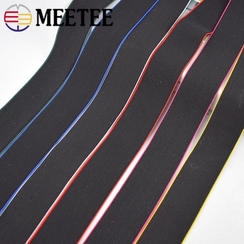 4Meters 40mm Polyester Elastic Band Nylon Rubber Stretch Webbing Belt ...
