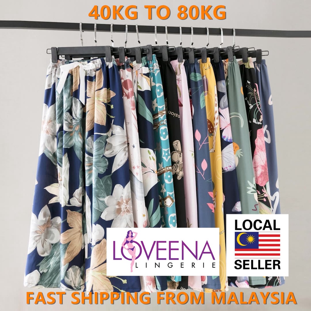 [ReadyStock] LOVEENA Women Korean Plus Size Floral Print High Waist ...