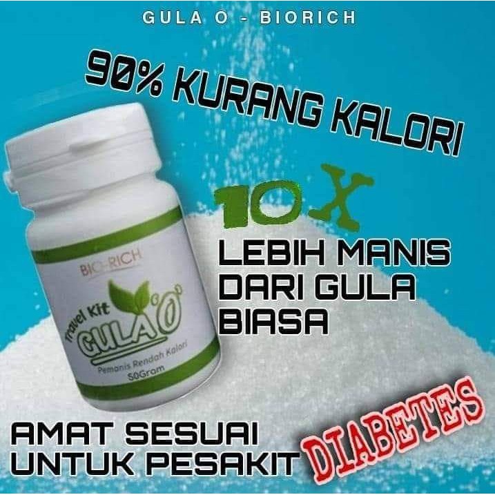[NEW LISTING] HARGA OFFER GULA O 50GM - GULA RENDAH KALORI -SESUAI ...