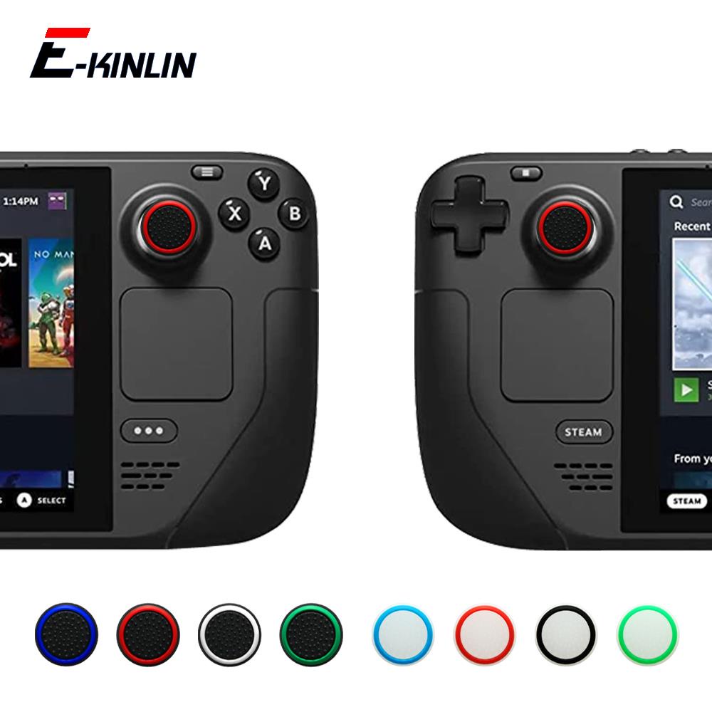 Glow Luminous Non-slip Silicone Joystick Caps Controller Thumbstick Cap ...