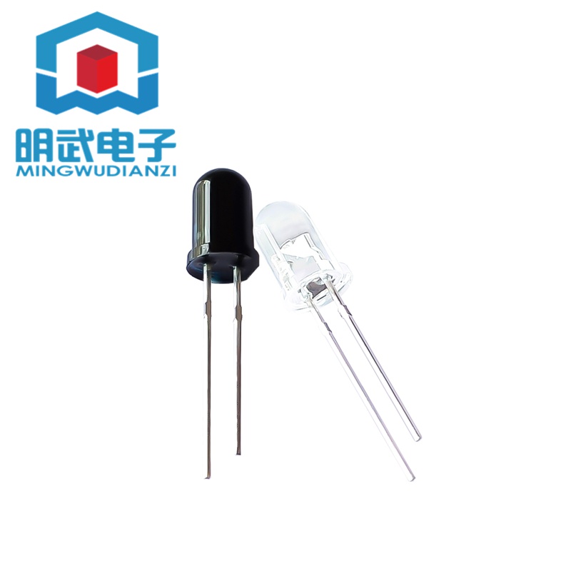 5MM infrared emitting tube+infrared receiving tube Infrared pair tube ...