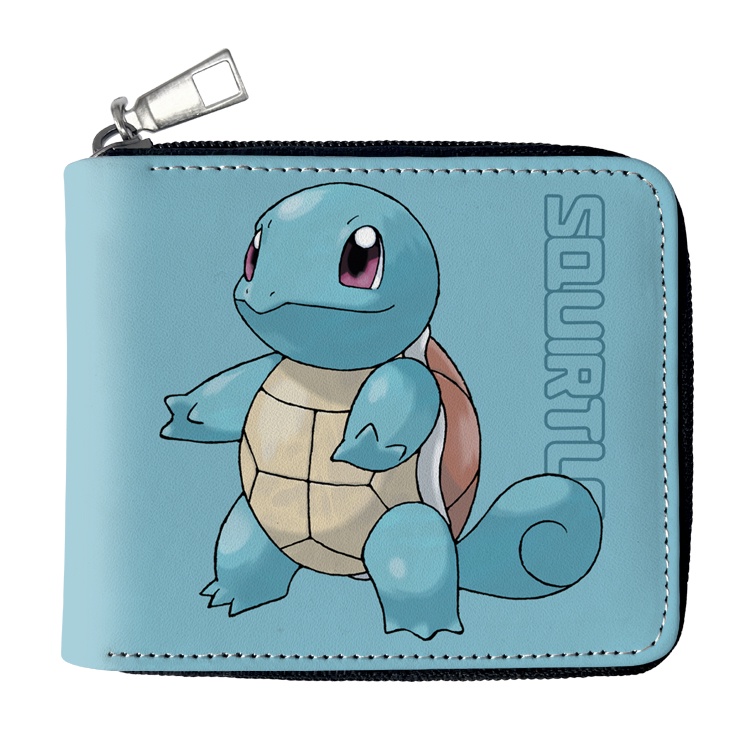 Pokemon Vaporeon Flareon Color Cartoon Coin Purse Pu Leather Short ...