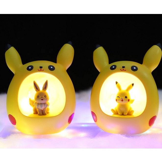 Pikachu Night Light, Pokemon, Super Cute Night Glow, Study Corner ...