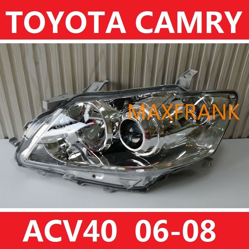 FOR TOYOTA Camry ACV40 06-08 headlamp Camry headlight Xenon lamp / halogen lamp | Shopee Malaysia