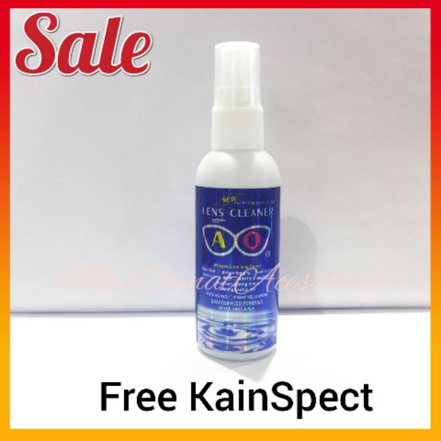 🇲🇾 *Ready Stock* AO Lens Cleaner 50ml Liquid for Sunglases Spect ...