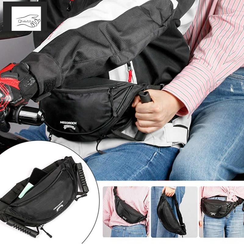 Motorcycle Scooters Safety Belt Rear Seat Passenger Grip Grab ...