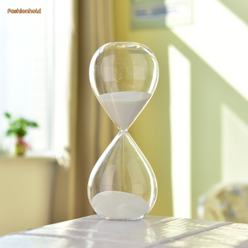 5/30/60 Minute Glass Timer With Natural Sand Large Fashion Sandglass ...