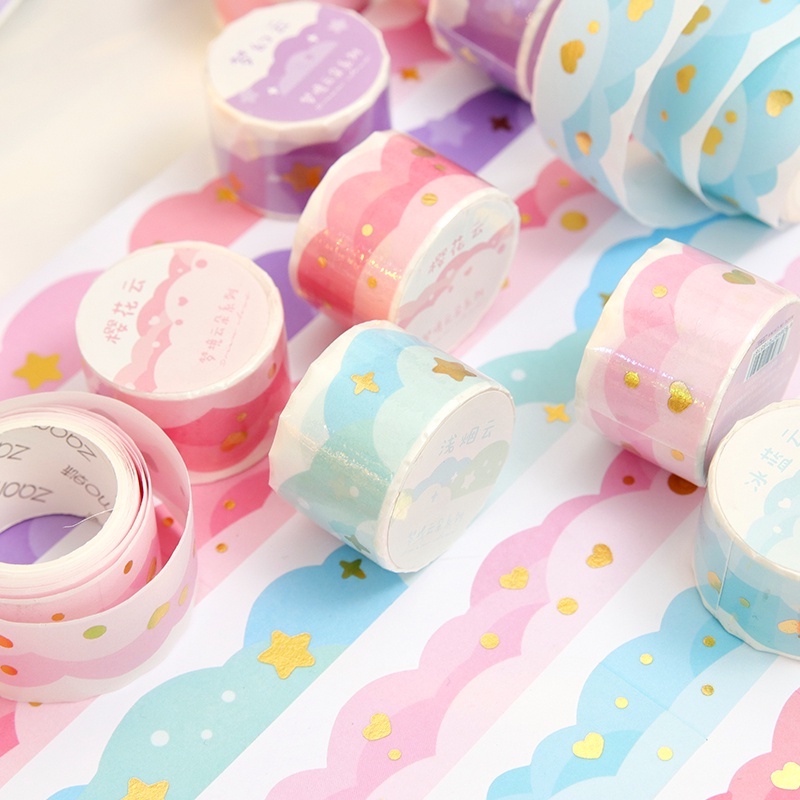 3m Salt Series Cloud Tape Washi Alien Landscaping Star Moon Night Sky ...