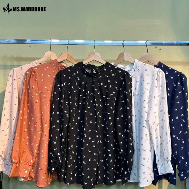 Ready Stock Blouse Kemeja Design Terbaru Blouse Viral Leher Bulat Baju ...