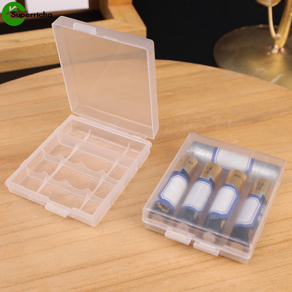 5-Grid Battery Case for AA / AAA Small Size Battery Holder Box Home ...