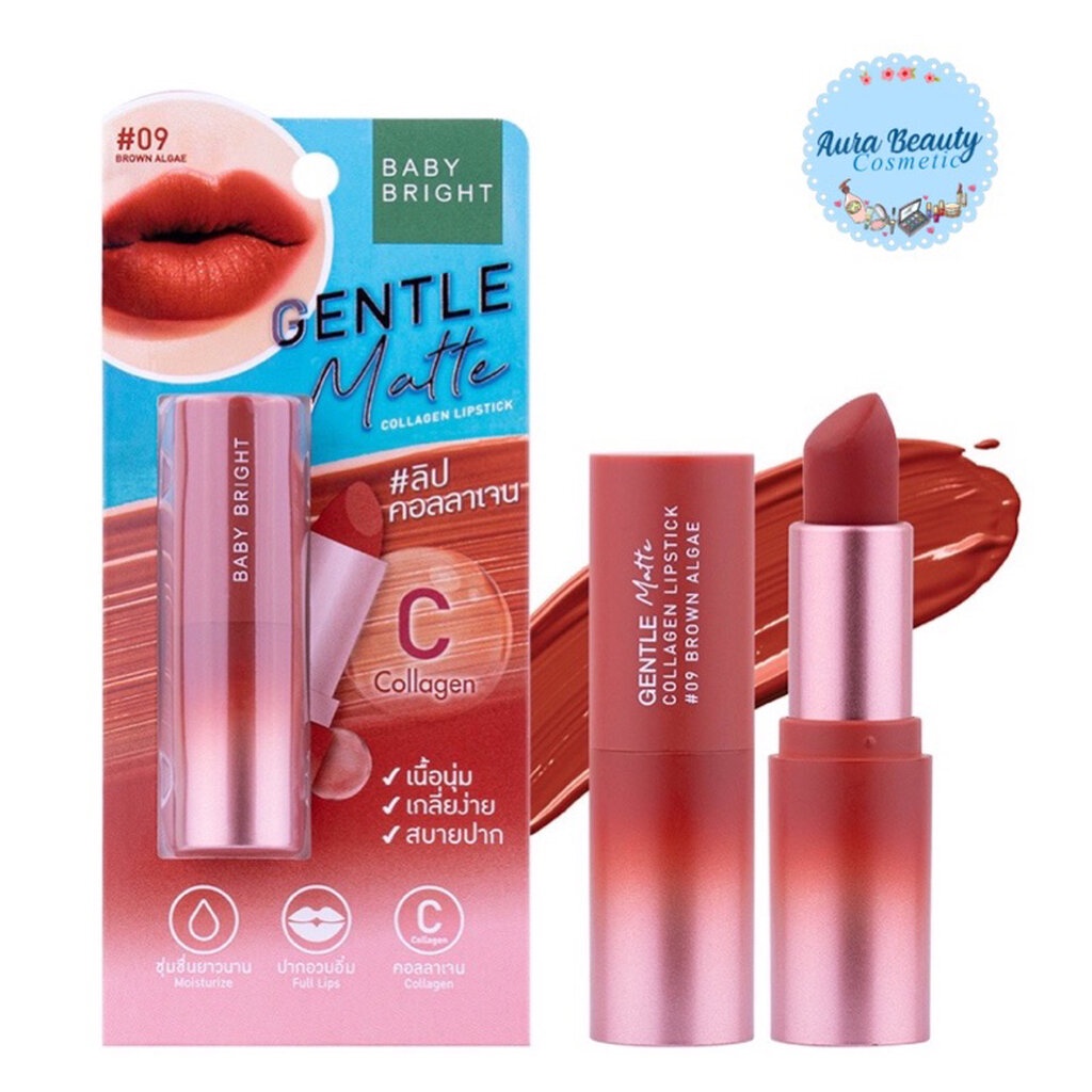 Baby Bright Collagen Lip Gentle Matte Lipstick 3.7ml. | Shopee Malaysia
