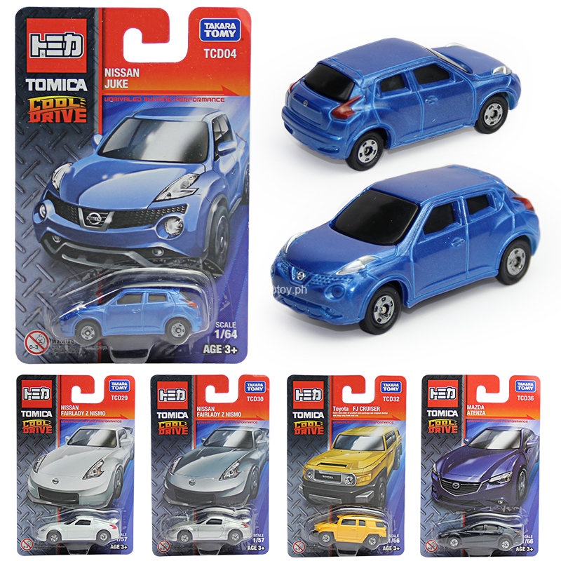Takara Tomy Tomica Cool Drive Series Nissan Juke Honda Jazz Brio Toyota ...