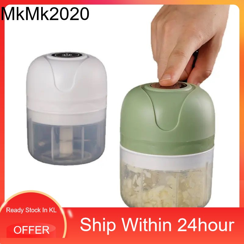 Mini Blender Garlic Chopper Electric Food Chopper Portable Blender Food ...