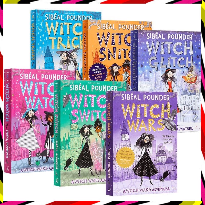WITCH BOOK Sibeal Pounder WITCH TRICKS WITCH SNITCH WITCH GLITCH WITCH ...