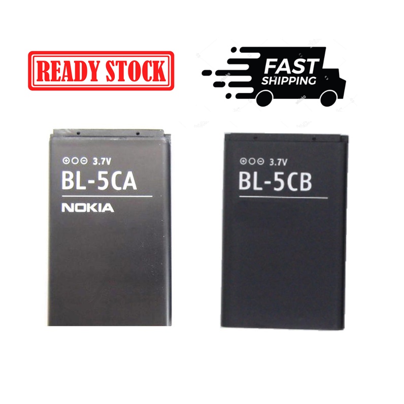 BL-5CA BL-5CB Battery For Nokia 5C 5B 1110 1111 1112 1200 2310 5130XM 7600 N70 E60 5030 C2 C2-01 ...