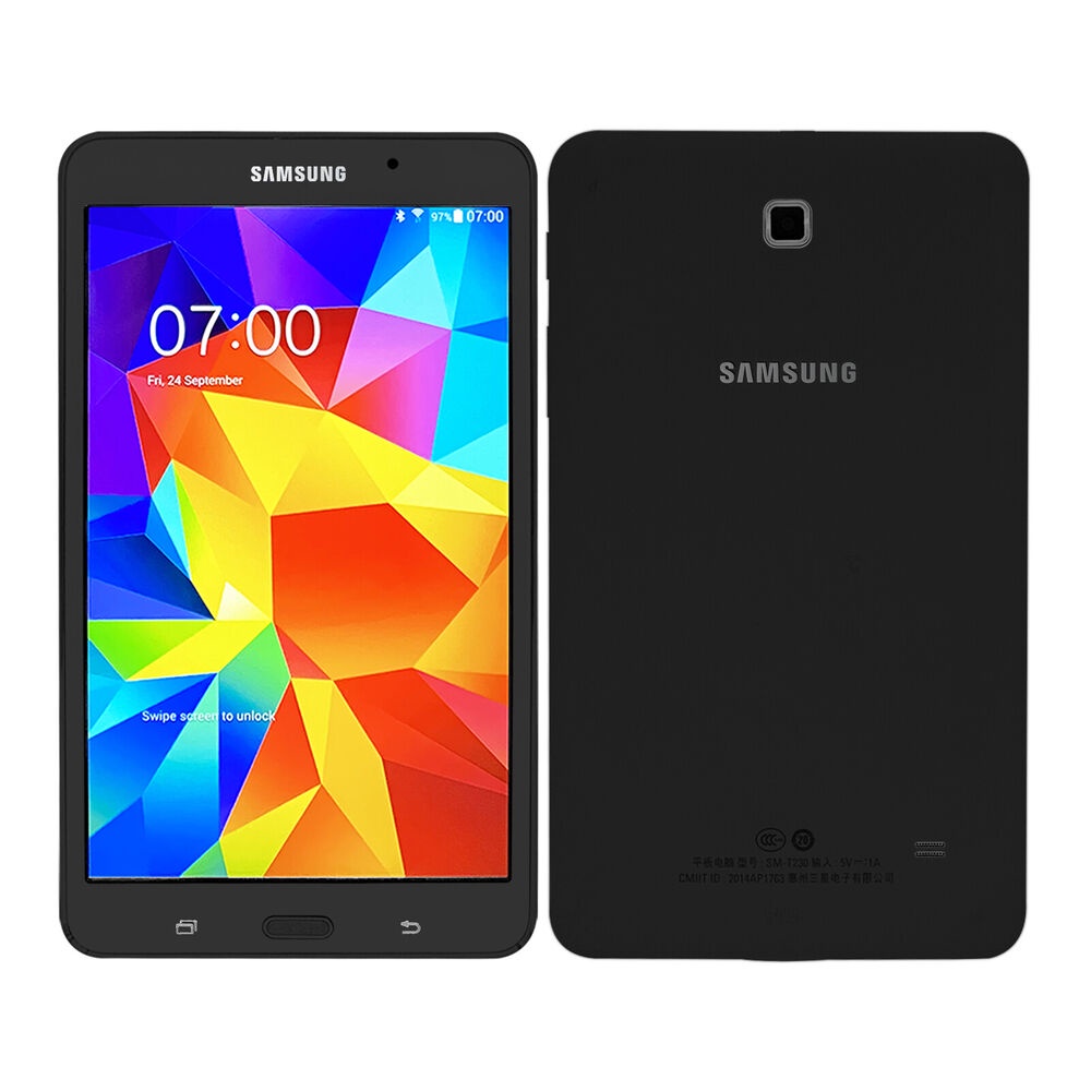 Samsung Galaxy Tab 4 7.0 SM-T230 7.0'' Wi-Fi Google Android 4.4 Tablet 8GB Black | Shopee Malaysia