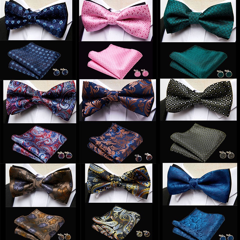 Ready Stock Bow Tie Men's Bow Tie Groom Groomsmen Ceremonial Host ...